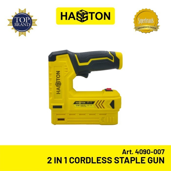 Jual Hasston Mesin Staples Cordless 2 In 1 / Cordless Staples Gun(4090-007) | Shopee Indonesia