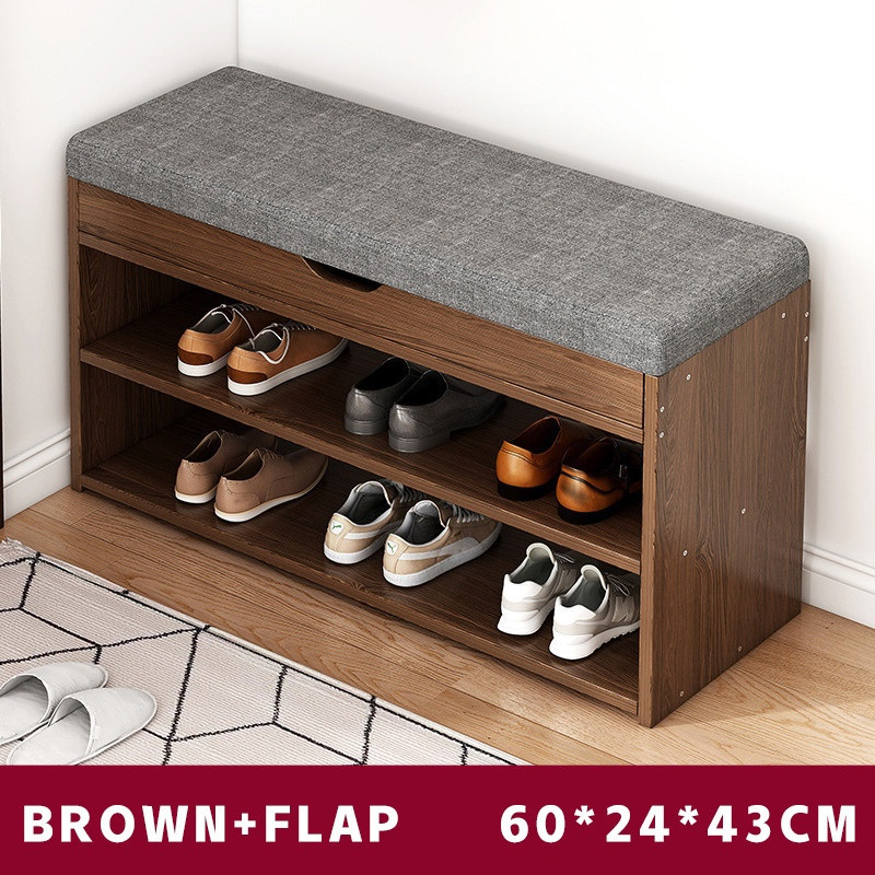 Jual Rak Sepatu Duduk Sofa Rak Sepatu dan Bangku MultifungsI Lemari ...