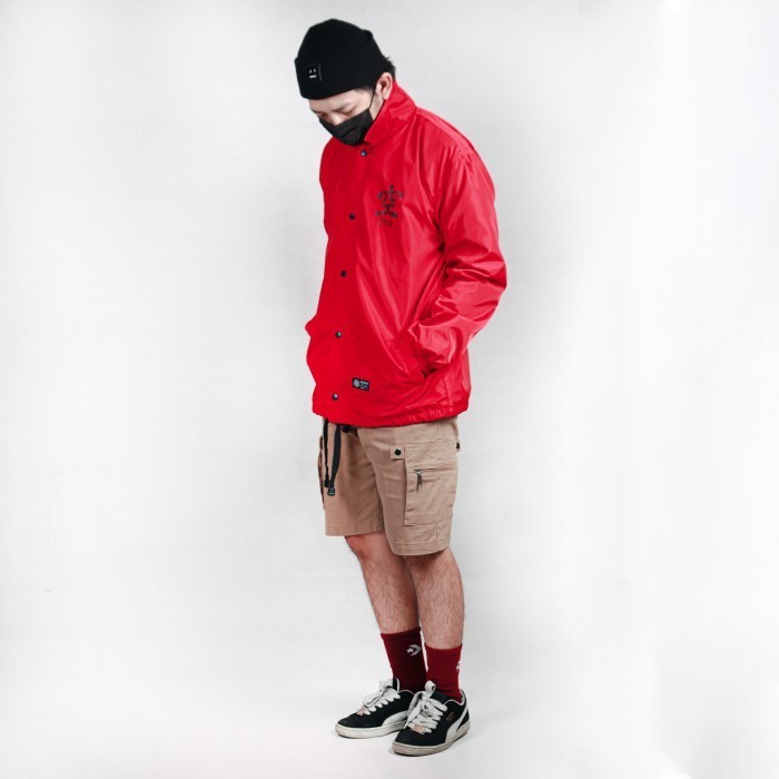 Jual Kremlin Coach Jacket Merah - Shinobi | Shopee Indonesia