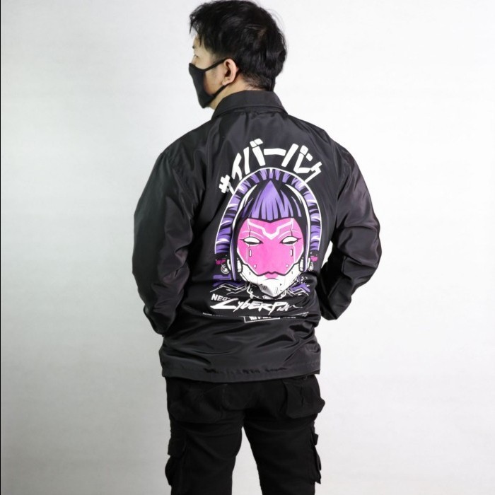 Jual Kremlin Coach Jacket Hitam - Geiko | Shopee Indonesia