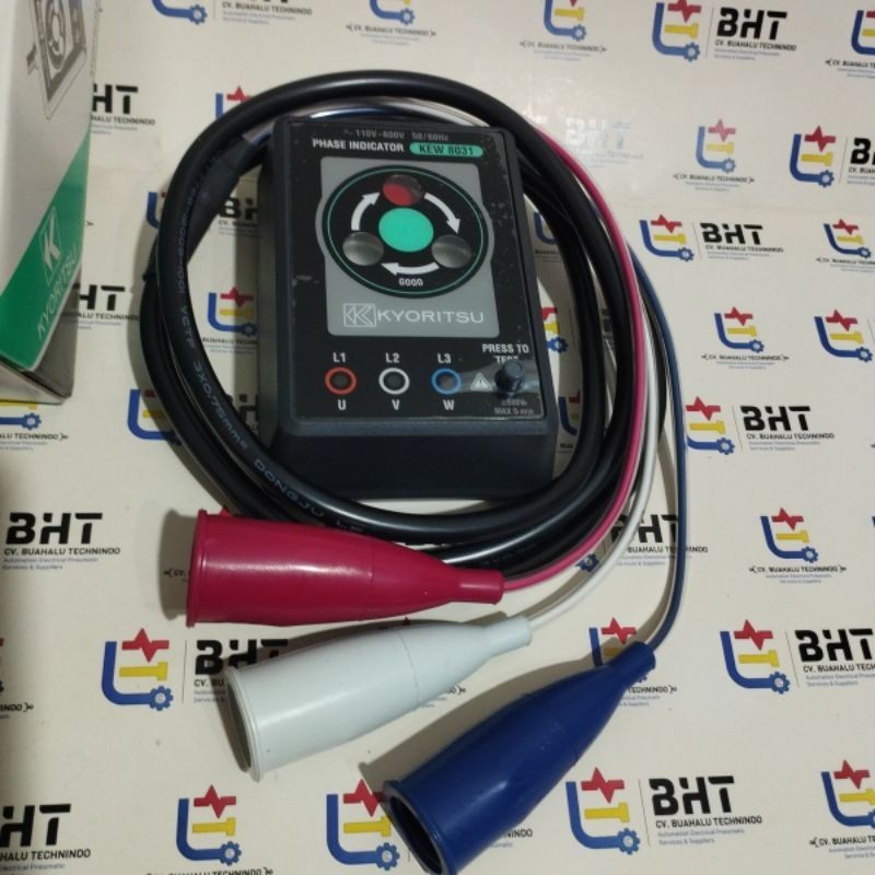 Jual Kyoritsu 8031 3 phase sequence rotation checker alat ukur Original ...