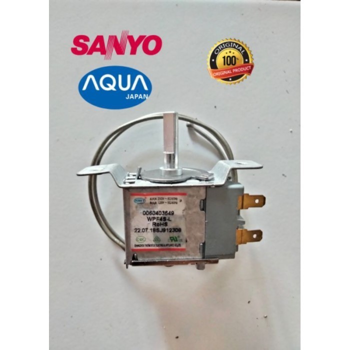 Jual THERMOSTAT - SENSOR SUHU/ OTOMATIS KULKAS SANYO/AQUA 1 PINTU ...