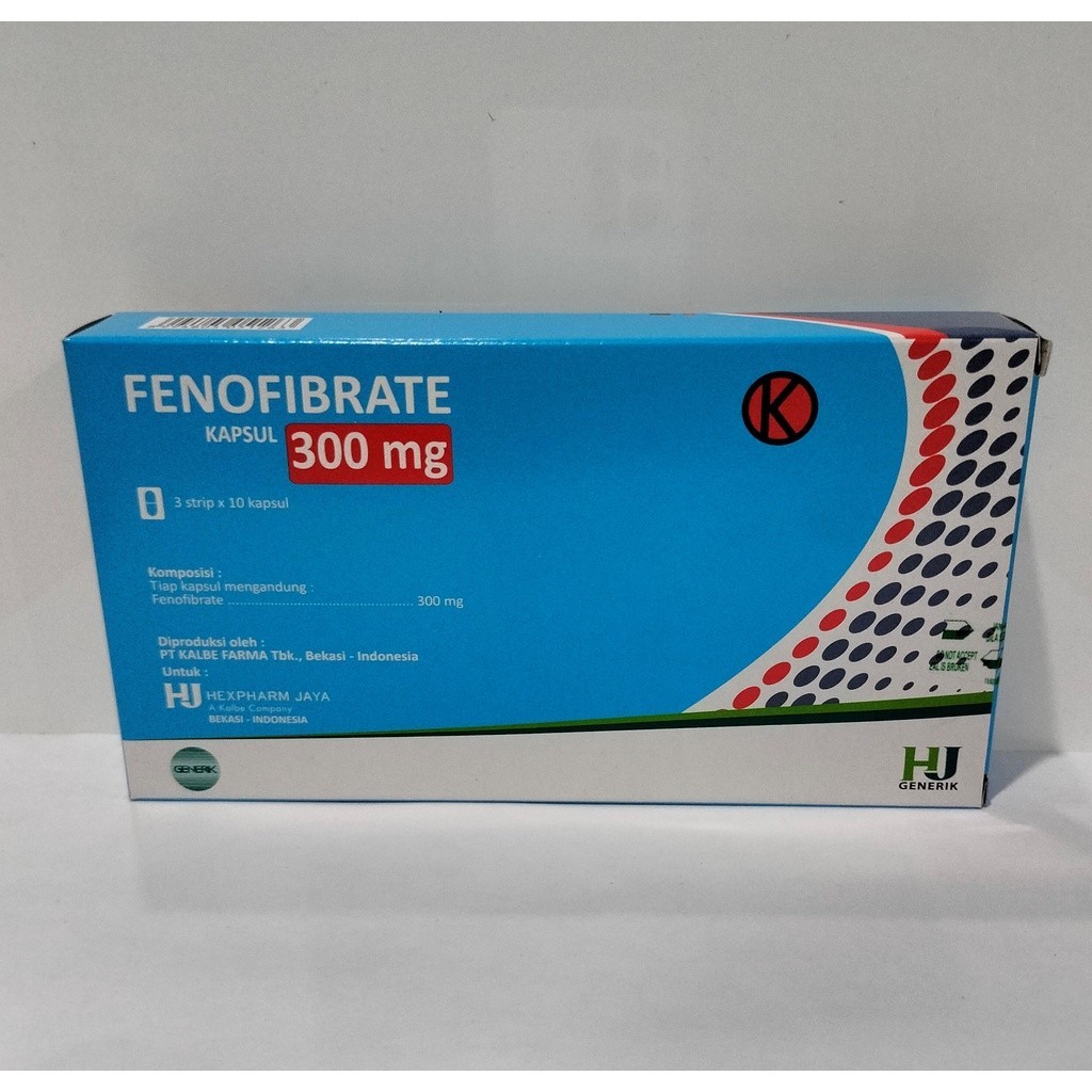 Jual FENOFIBRATE 300MG 1 STRIP 10 KAPSUL | Shopee Indonesia