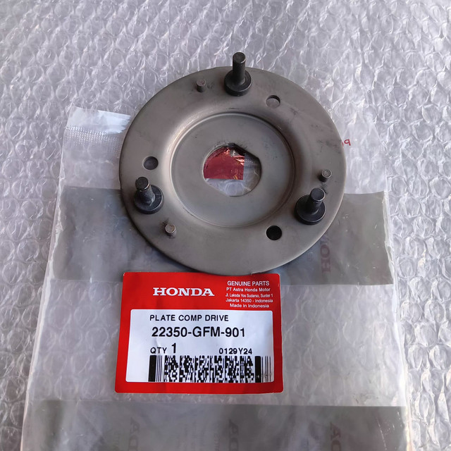 Jual Plat Ganda Plate Comp Drive Vario 125 150 Esp AHM 22350GFM901 ...