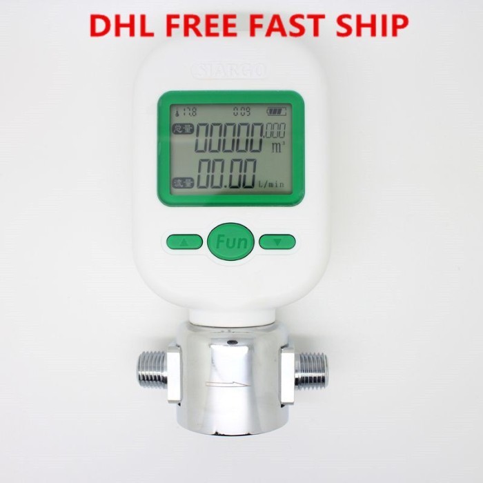 Jual Digital Flow Meter 25L/min air oxygen mass MF5706 | Shopee Indonesia