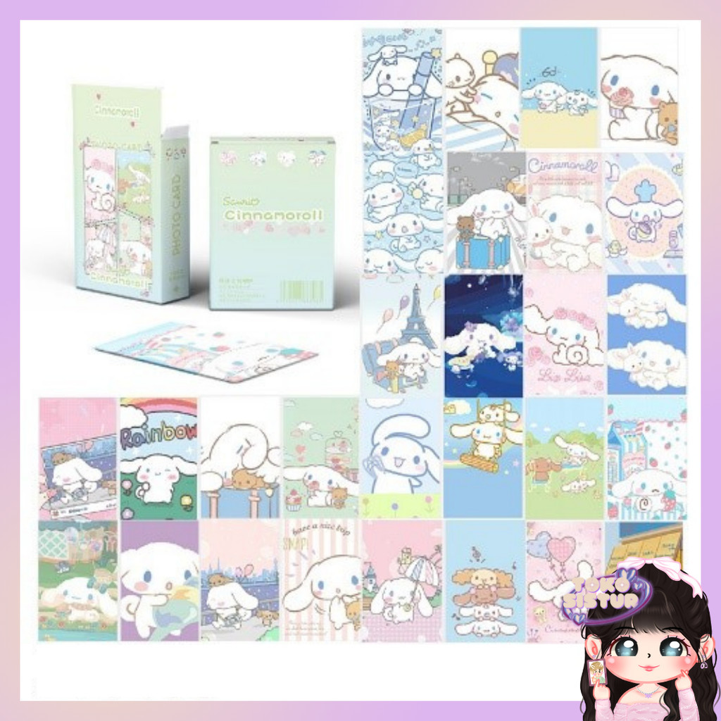 Jual [TS] CINNAMON DOG HOLOGRAM PHOTOCARD LOMO CARD ANIME 2 SISI ISI ...