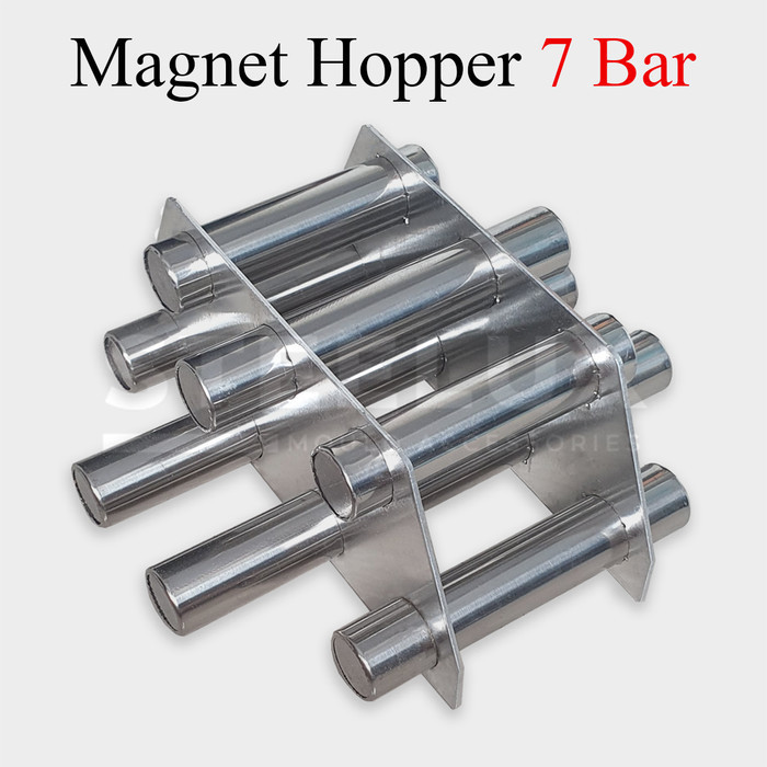 Jual Magnet Hopper 7 Bar/ Magnet Separator/ Magnetic Grate 7 Batang ...