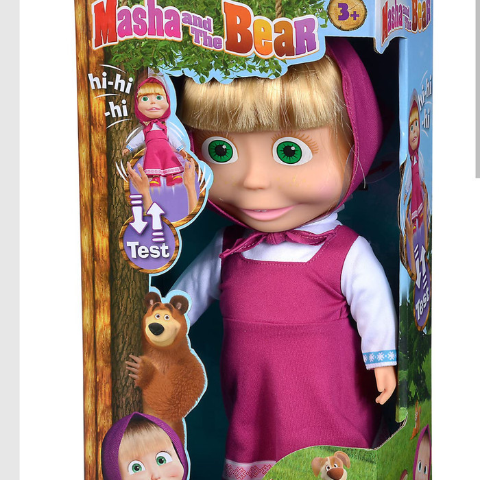 Jual Marsha & The Bear Movie Boneka Marsha Shake And Sound Doll ...