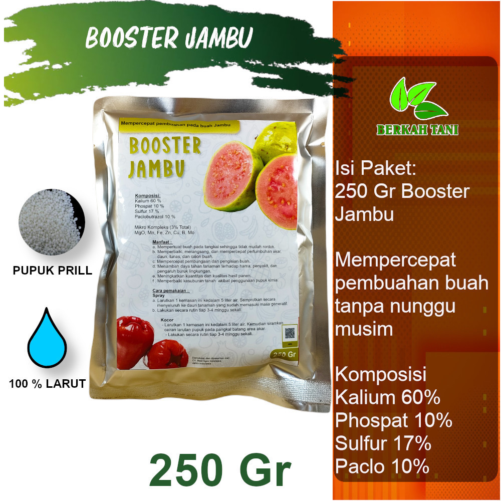 Jual Booster Jambu 250 gram Pupuk Buah Serbuk Terbaik Ampuh Agar Cepat Berbuah Lebat | Shopee ...