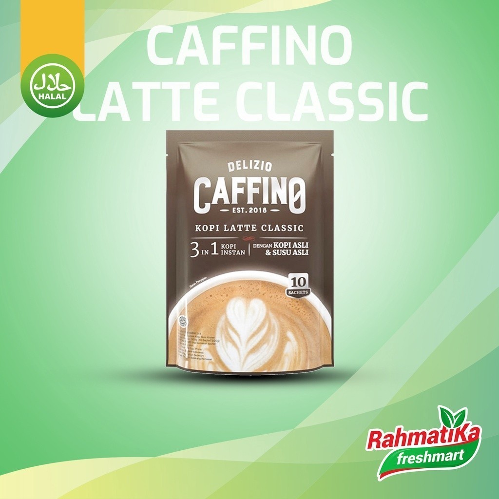 Jual Caffino 3in1 Kopi Latte Classic (20g x 10 sachet) | Shopee Indonesia