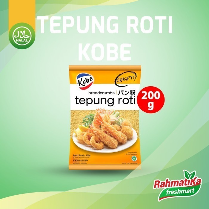 Jual Kobe Tepung Roti Crispy 200 gr | Shopee Indonesia