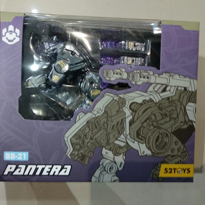 Jual 52TOYS BeastBox BB-21 Pantera Action Figure Black Panther Beast ...