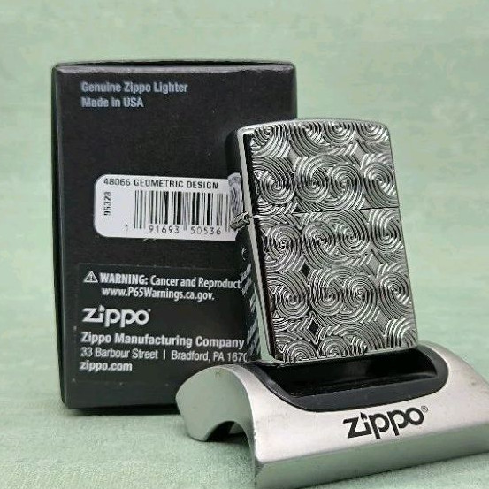 Jual Zippo 48066 Armor Geometric Chrome Original | Shopee Indonesia