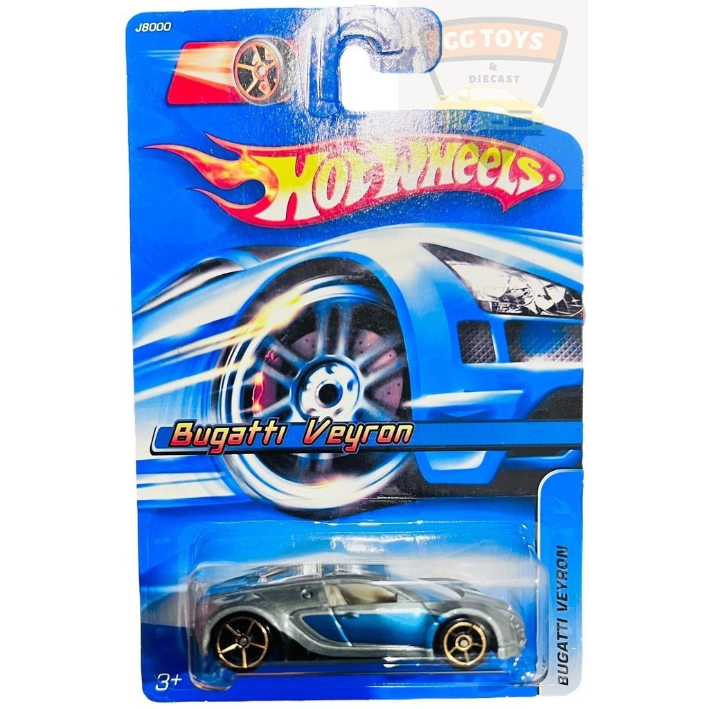 Jual Hotwheels Hot Wheels Bluecard Bugatti Veyron Biru 1 | Shopee Indonesia