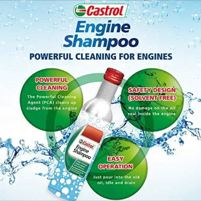 Jual Castrol ENGINE SHAMPOO 6X300 ML | Shopee Indonesia
