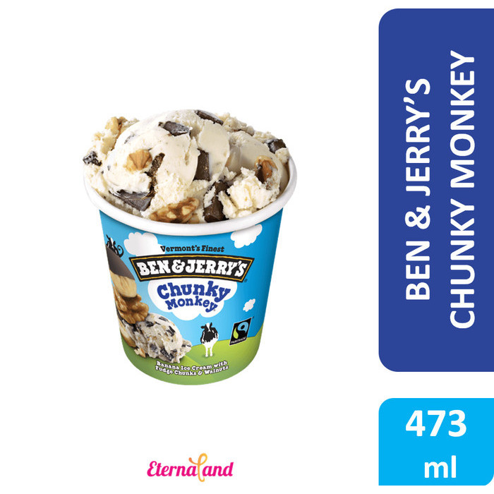 Jual Orea - Ben & Jerry Chunky Monkey Ice Cream - Es Krim Ben N Jerry ...