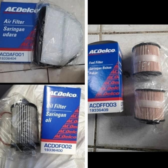 Jual Harga Miring Paket Filter Solar Captiva Diesel Fl 2Bh, Oli,Udara ...