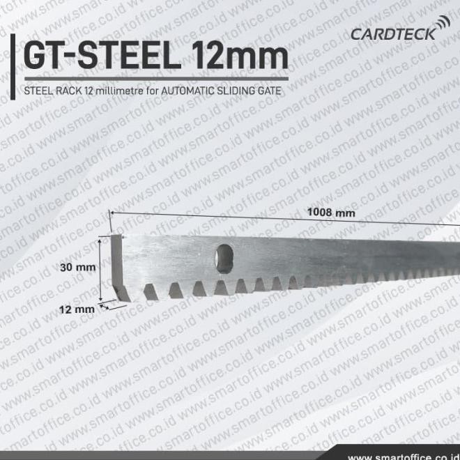 Jual Rel Besi Mesin Pagar Otomatis 1Meter Tebal 12Mm Automatic Sliding ...