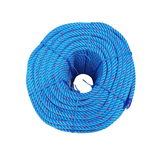 Jual Mitsell Tali Pp Rope 12Mm Warna Biru Bintik Merah Monofilament 220 ...