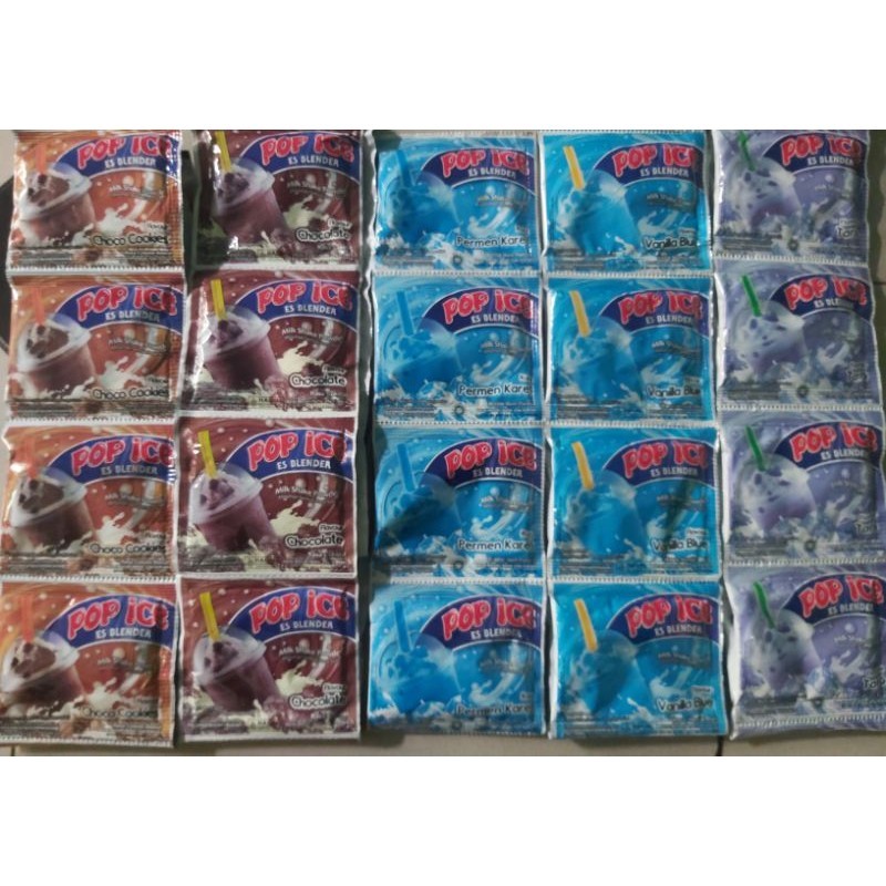 Jual [1 RENTENG] Pop Ice Es Blender 10 x 23 g | Shopee Indonesia