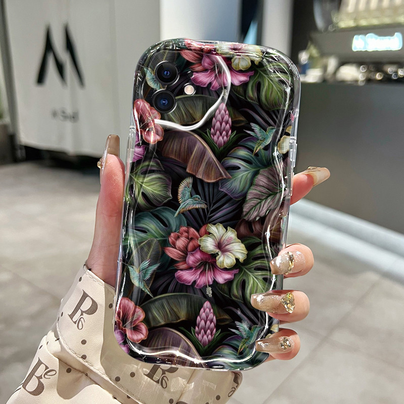 Jual Casing Hp iPhone 11 Pro Max 12 Pro Max Case sarung HP pola bunga ...