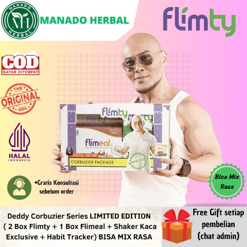 Jual Manado - Deddy Corbuzier Series LIMITED EDITION ( 2 Box Flimty + 1 ...
