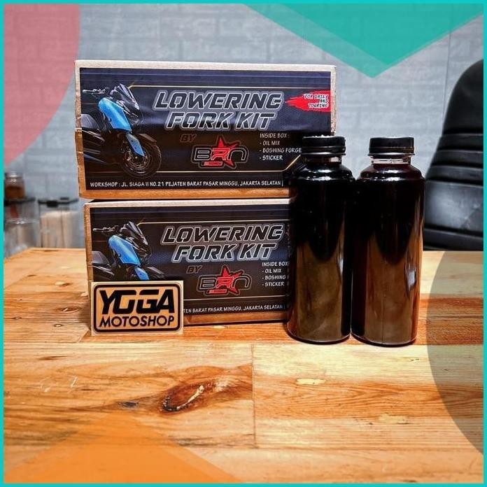 Jual Lowering Fork Kit BRN for Xmax Connected dan Old Xmax 19F3B2024 ...
