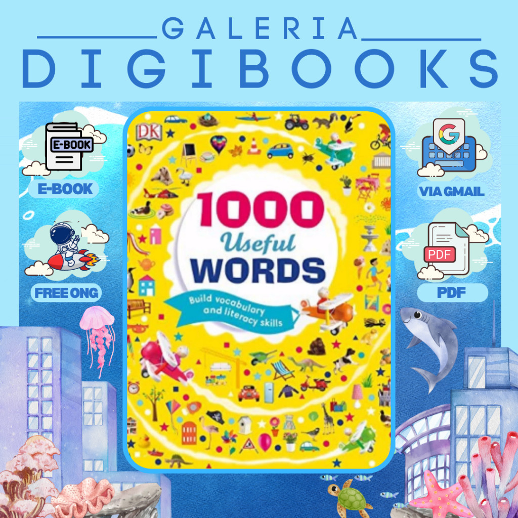 Jual (E-0013) 1000 Useful Words: Build Vocabulary &Literacy Skill Book ...