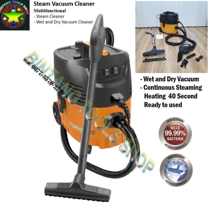 Jual SIPPON KARCHER STEAM CLEANER WITH VACUUM 2IN1 STEAM VACUUM CLEANER ...