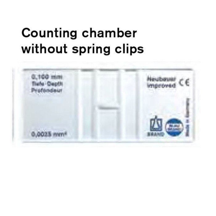 Jual Counting Chamber W/O Spring Clips Bilik Hitung Haemocytometer ...