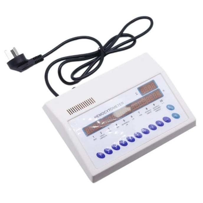 Jual HEMOCYTOMETER HEMOCYTOMETER BLOOD CELL COUNTER JSQA READY | Shopee ...
