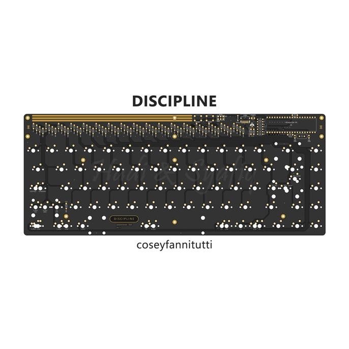 Jual NEW Discipline pcb 65% mechanical keyboard usb c | Shopee Indonesia
