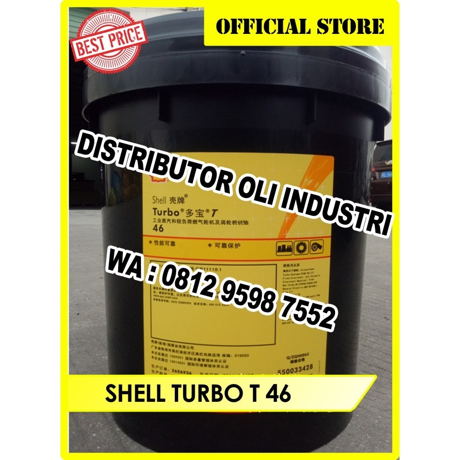 Jual Shell Turbo T 46 ( Turbin Dan Compressor Oil ) | Shopee Indonesia