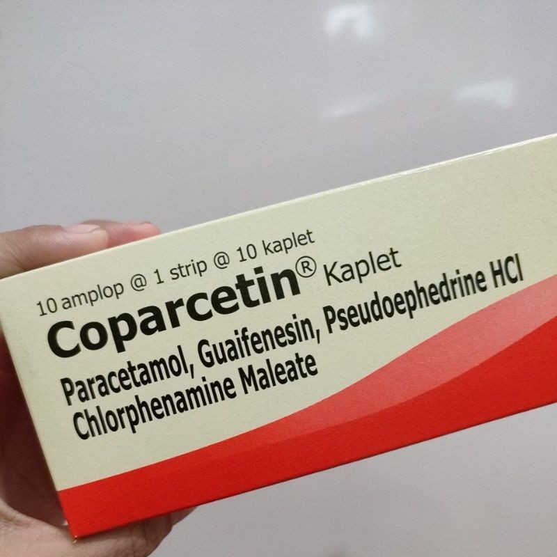 Jual COPARCETIN strip isi 10 kaplet batuk berdahak demam pilek | Shopee ...