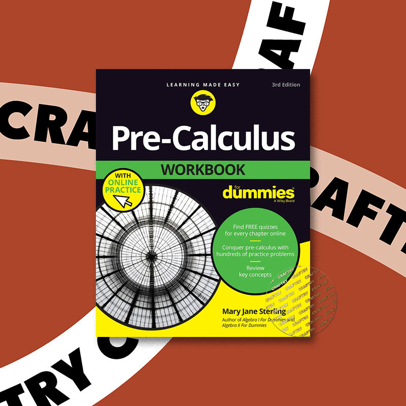 Jual Pre Calculus Workbook For Dummies 3rd Edit - Mary Jane Sterling | Shopee Indonesia