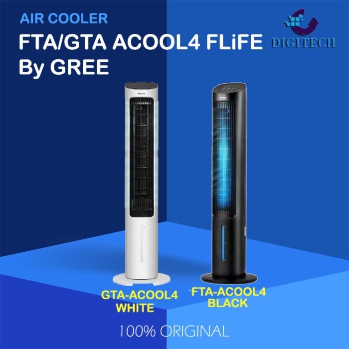 Jual Flife Gree Tower Fan Air Cooler-Kapasitas 4 Liter Gta/Fta-Acool4 | Shopee Indonesia