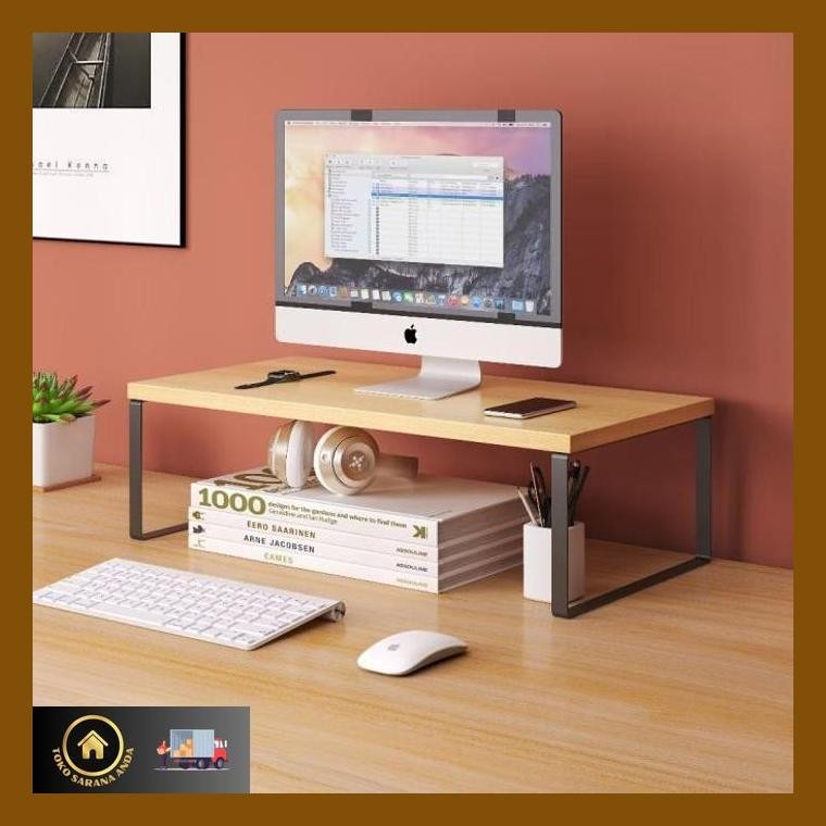 Jual Sarana Meja Dudukan Monitor Minimalis dan Modern | Shopee Indonesia