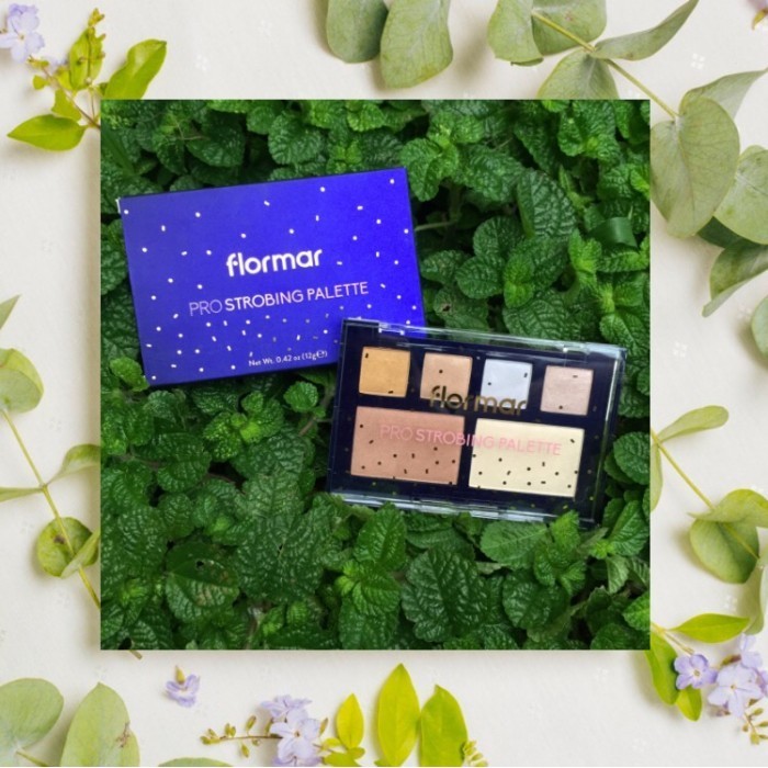 Jual Flormar Pro Strobing Palette Eyeshadow Highlighter Halal | Shopee ...