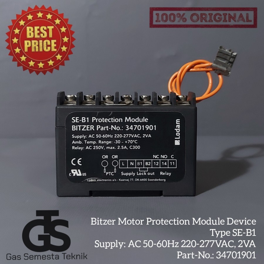 Jual BITZER PROTECTION MODULE DEVICE SE-B1 ORIGINAL | Shopee Indonesia
