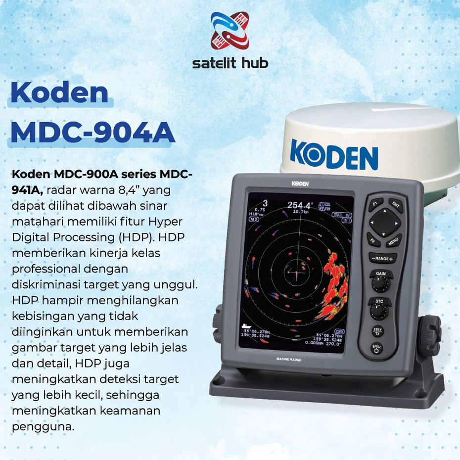 Jual Koden MDC-904A Marine Radar | Shopee Indonesia