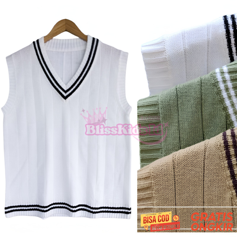Jual Rompi Rajut Anak Sekolah TK PAUD SD SMP SMA dan Dewasa Bisa Kostum ...