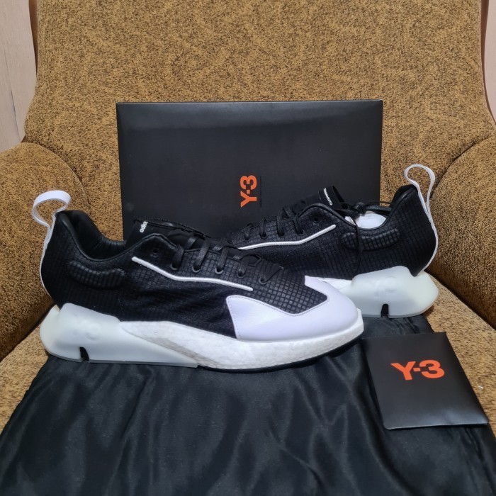 Jual Adidas Y-3 Orisan Yohji Yamamoto "Black And White" Original BNIBWT | Shopee Indonesia