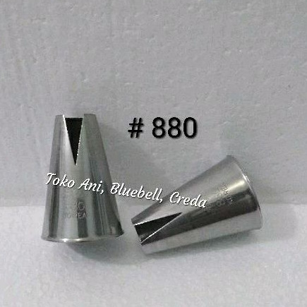 Jual Ateco Medium Saint Honore Pastry Piping Tip #880 ( Ateco Spuit Saint Honore #880 ) | Shopee ...