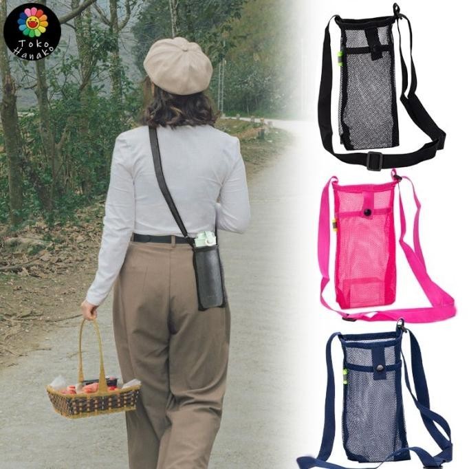 Jual Tas Botol Air Minum Jaring Tas Sling Bag Tumbler Bottle Tas Botol ...