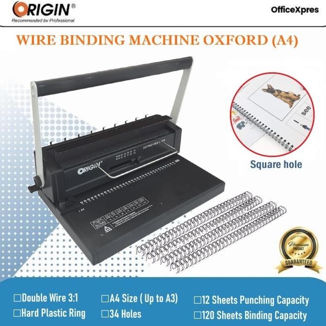 Jual Mesin Jilid / Mesin Binding Origin Oxford A4 | Shopee Indonesia