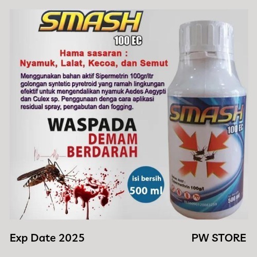 Jual Smash 100 Ec @ 500 Ml Obat Fogging Nyamuk Serangga | Shopee Indonesia