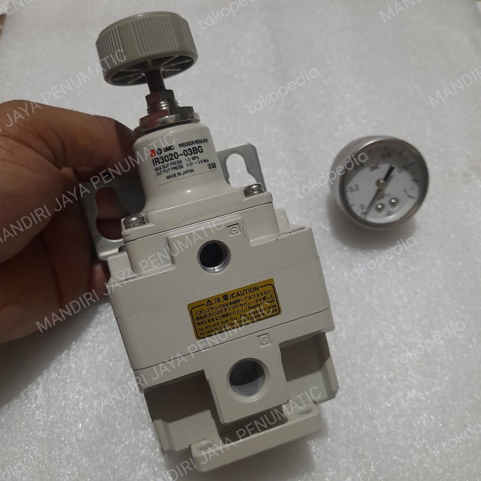 Jual SMC IR3020-03BG-A PRECISION REGULATOR SMC (inc) | Shopee Indonesia