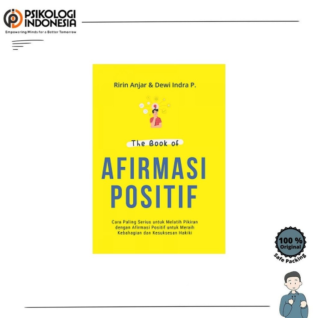 Jual The book of afirmasi positif: Cara Paling Serius untuk Melatih Pikiran dengan Afirmasi ...
