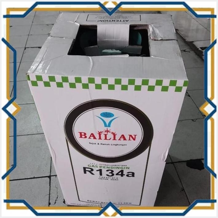 Jual [Kam] Freon Ac Mobil R134 Freon Tabung Asli Bailian R134A Murni ...