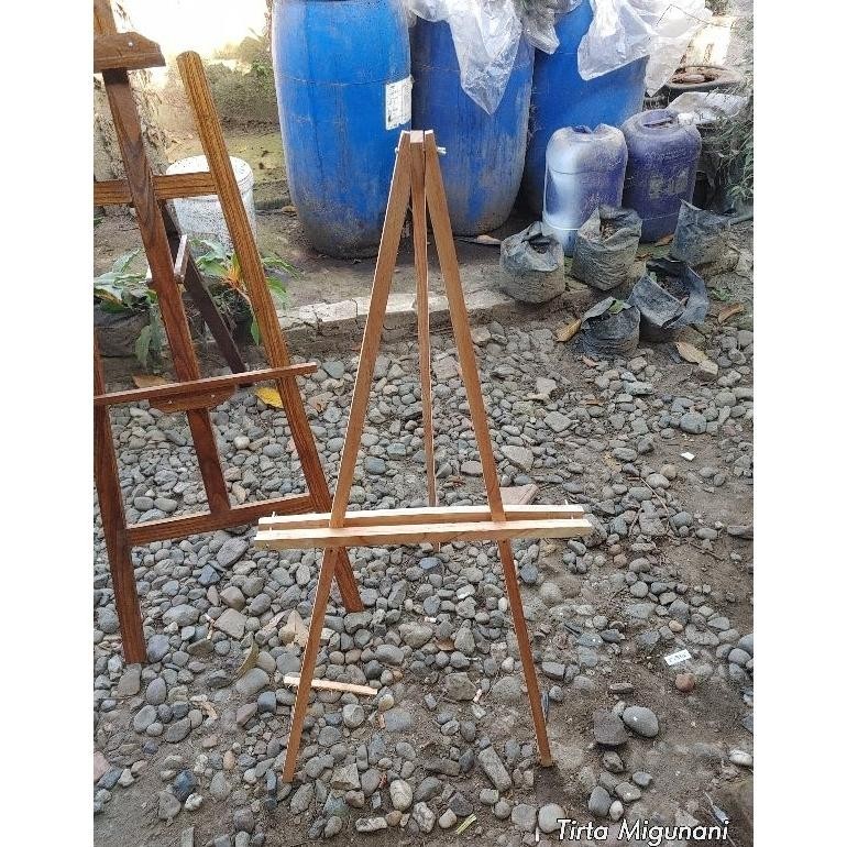 Jual EASEL LUKIS TINGGI 120CM STAND FOTO NAIK TURUN / STAND LUKIS ...